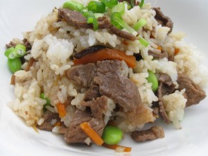 Beef Mazegohan – Hiroko's Recipes