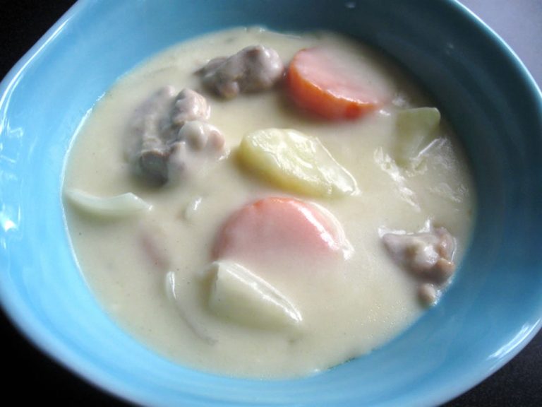 Chicken Cream Stew – Hiroko's Recipes