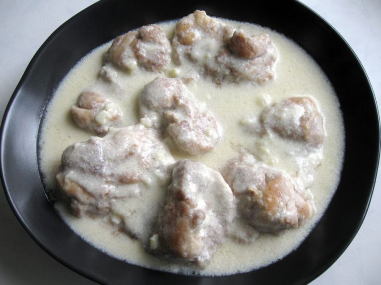 Chicken Simmered in Milk – Hiroko's Recipes