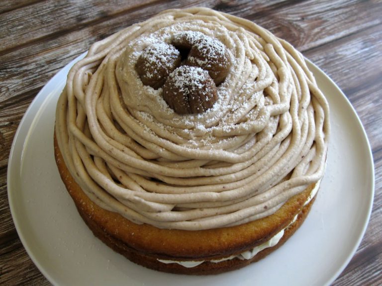 Mont Blanc Cake – Hiroko's Recipes