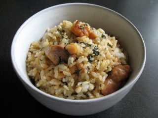 Chicken & ‘Shiso’ Mazegohan – Hiroko's Recipes