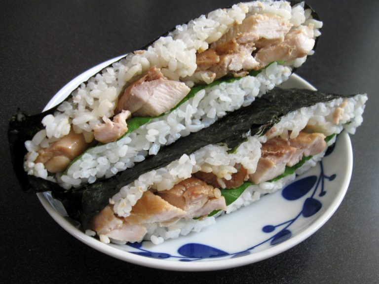 Rice Sandwich ‘Onigirazu’ – Hiroko's Recipes