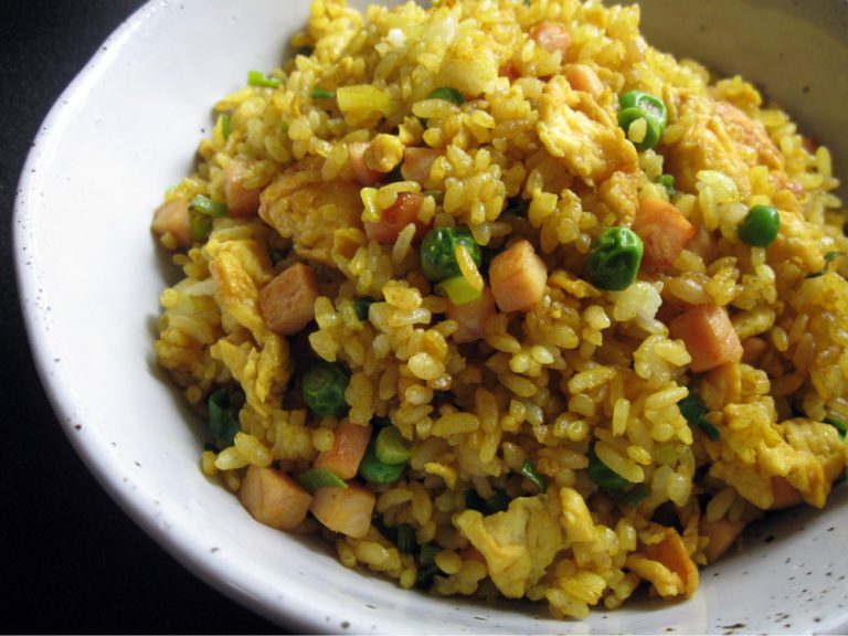 Curry Fried Rice – Hiroko's Recipes