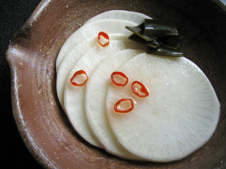Pickled Sliced Turnip – Hiroko's Recipes
