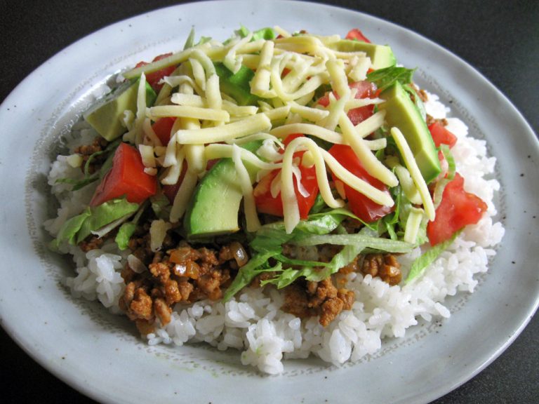 Taco Rice – Hiroko's Recipes