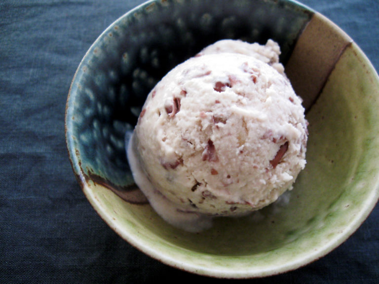 Azuki Milk Ice – Hiroko's Recipes