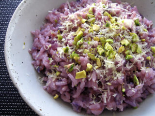 Red Cabbage Sloppy Rice – Hiroko's Recipes