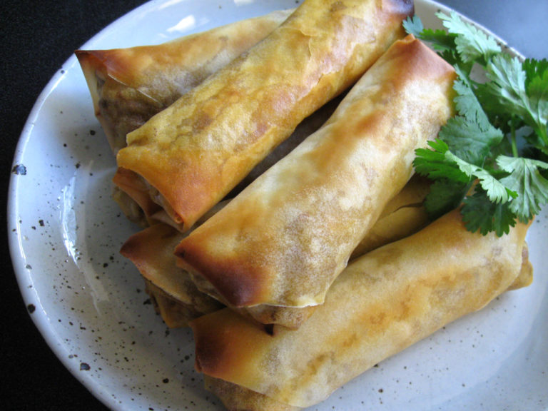 Oven-baked Mexican Spring Rolls – Hiroko's Recipes