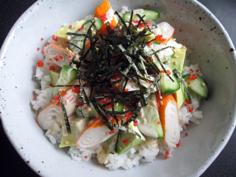 California Sushi Rice Bowl – Hiroko's Recipes
