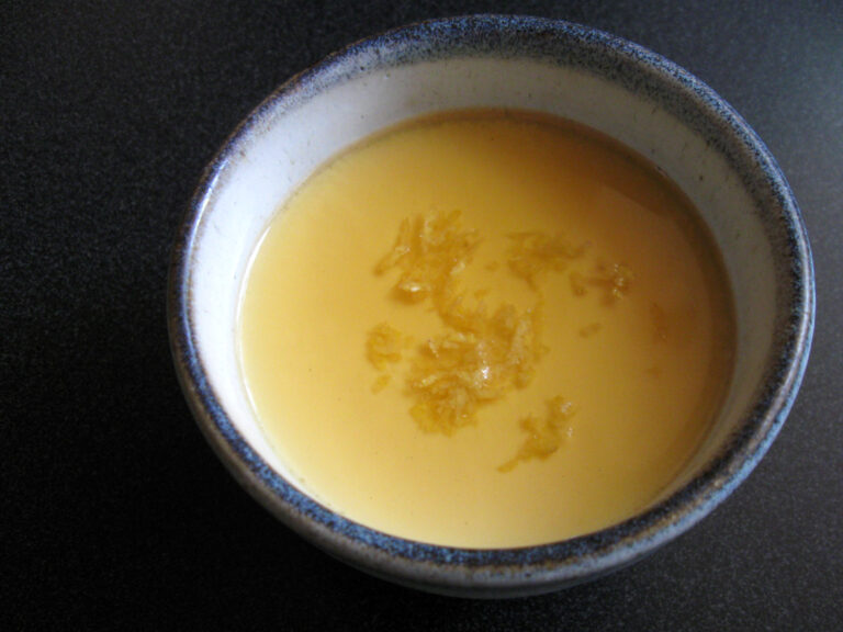 Cold Savoury Egg Custard – Hiroko's Recipes