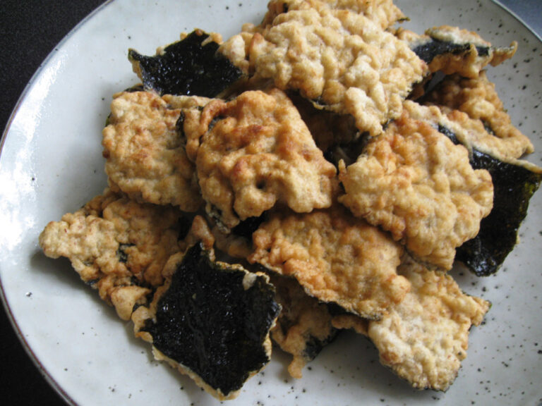 Crispy Fried Nori – Hiroko's Recipes