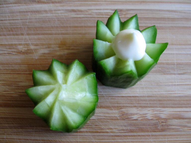 Decorative Cucumber – Hiroko's Recipes