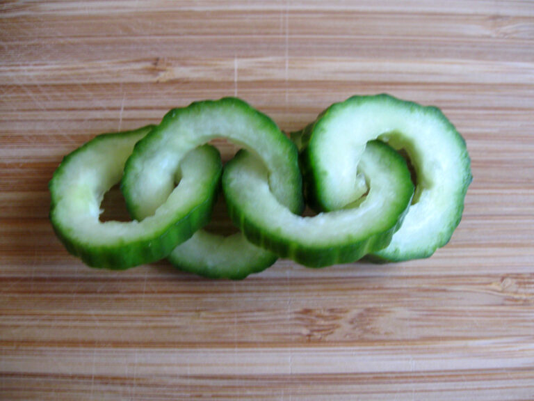 Decorative Cucumber – Hiroko's Recipes