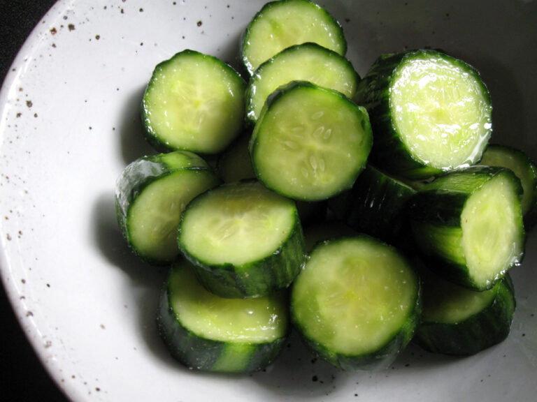 Mustard Pickled Cucumber – Hiroko's Recipes