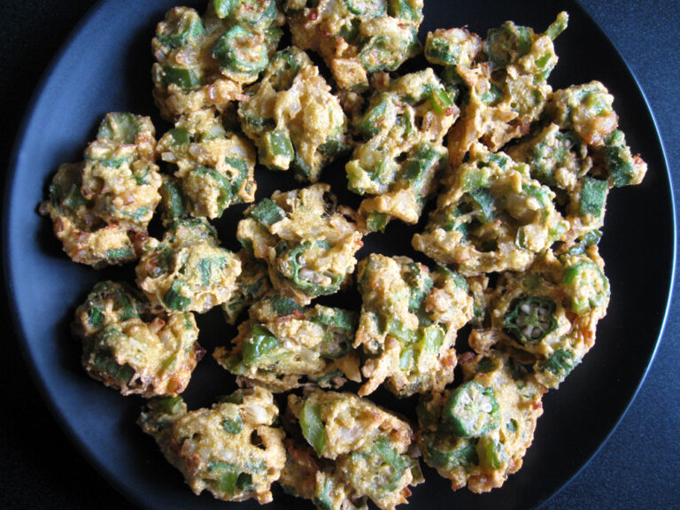 Crunchy Okra Fritters – Hiroko's Recipes