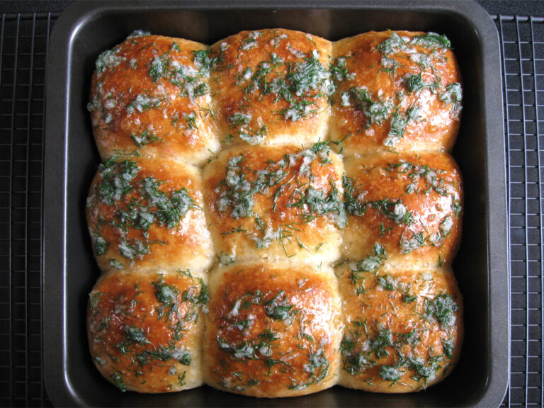 ‘Pampushky’ Ukrainian Bread Rolls – Hiroko's Recipes