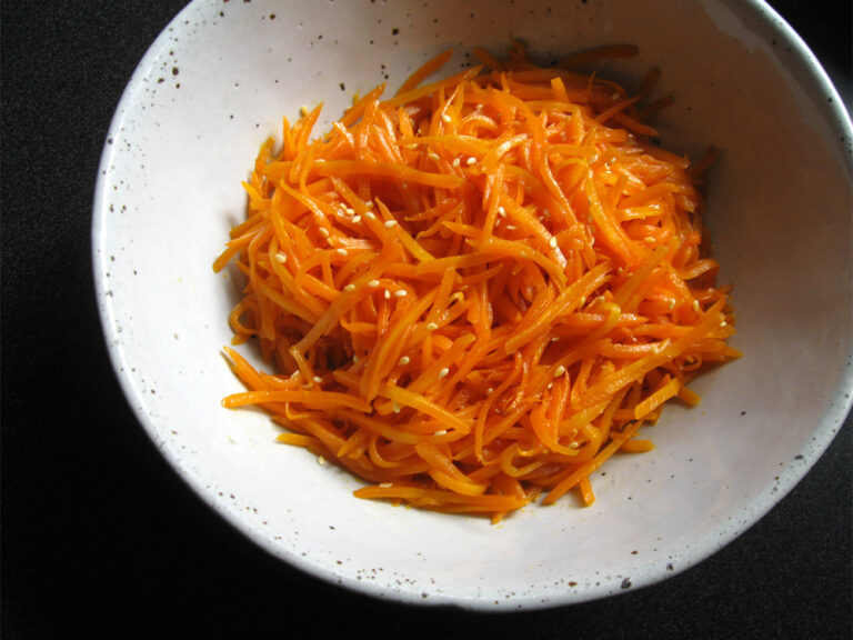 Carrot ‘Namul’ – Hiroko's Recipes