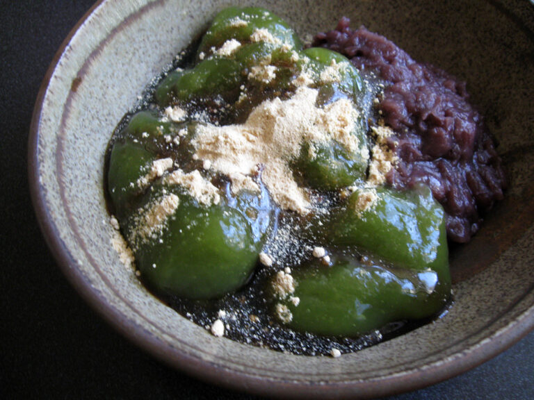 Matcha Warabi Mochi – Hiroko's Recipes