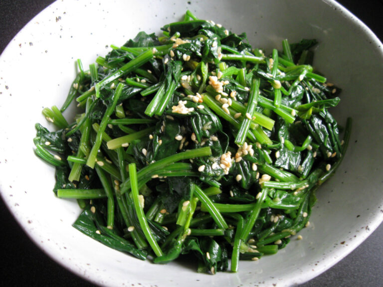 Spinach ‘Namul’ – Hiroko's Recipes