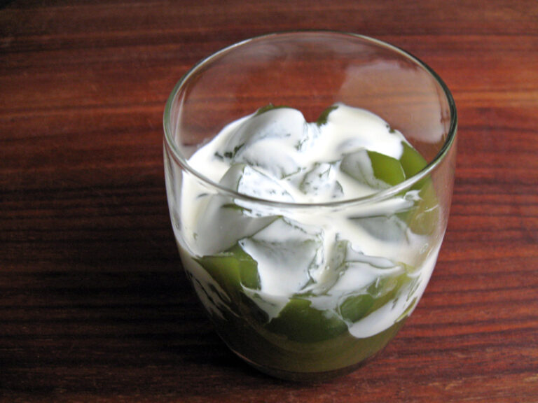 Vegetarian Matcha Jelly – Hiroko's Recipes