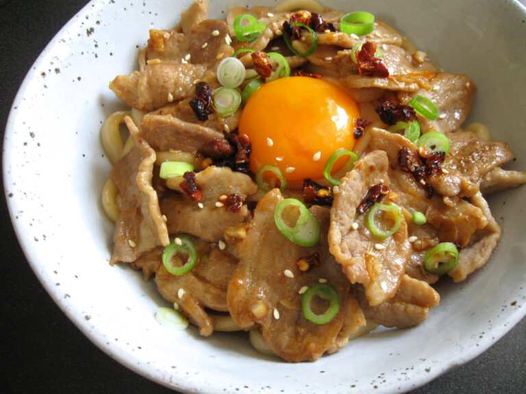 Scrumptious Pork Udon – Hiroko's Recipes