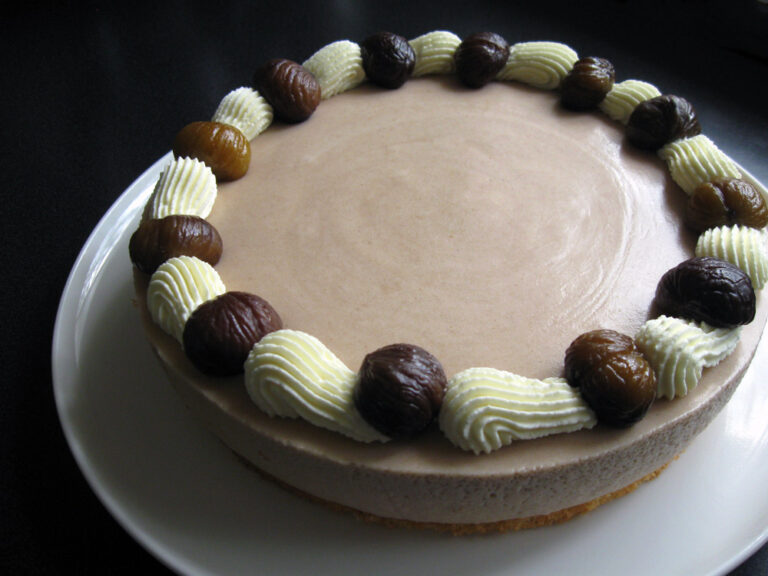 Chestnut Mousse Cake – Hiroko's Recipes