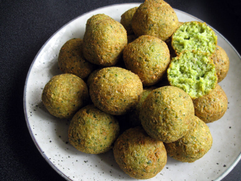 Green Falafel with Peas – Hiroko's Recipes