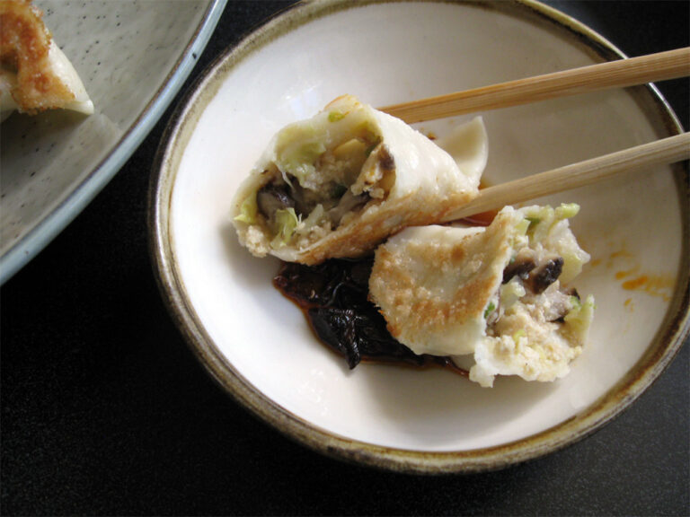 Vegan Tofu Gyoza – Hiroko's Recipes