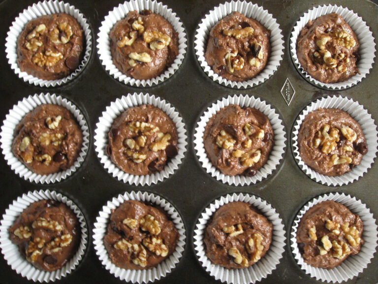 Silken Tofu Cocoa Muffins (Dairy Free) – Hiroko's Recipes