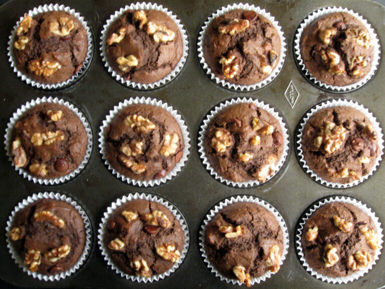 Silken Tofu Cocoa Muffins (Dairy Free) – Hiroko's Recipes