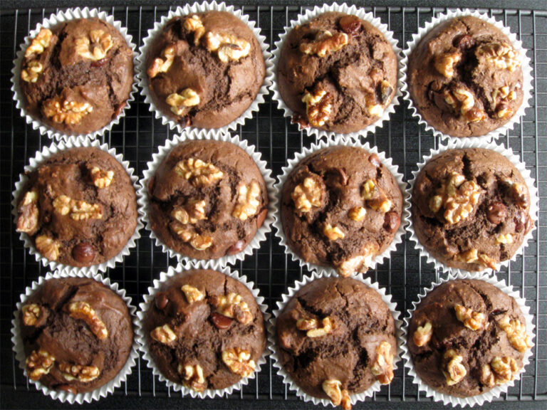 Silken Tofu Cocoa Muffins (Dairy Free) – Hiroko's Recipes