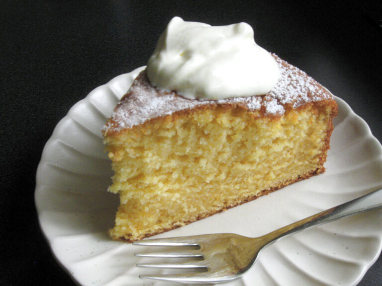 Custard Powder Butter Cake – Hiroko's Recipes