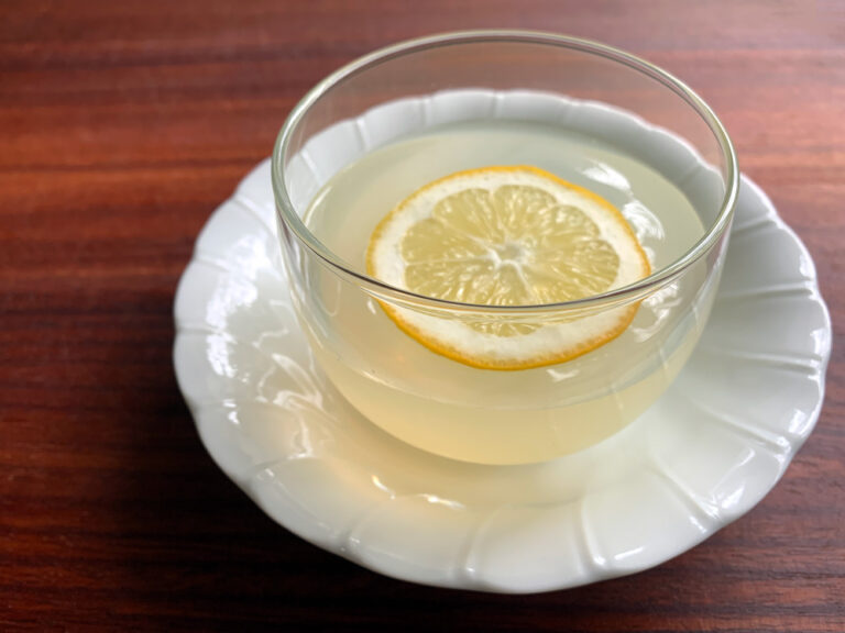 Lemon Agar Jelly – Hiroko's Recipes