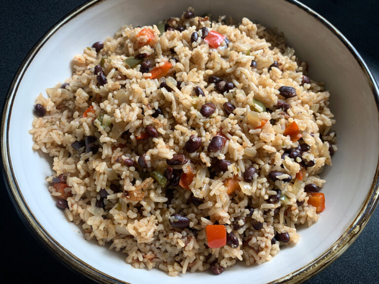 Cuban Inspired Black Bean Rice – Hiroko's Recipes