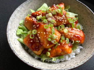 Gochujang Chicken Rice Bowl – Hiroko's Recipes