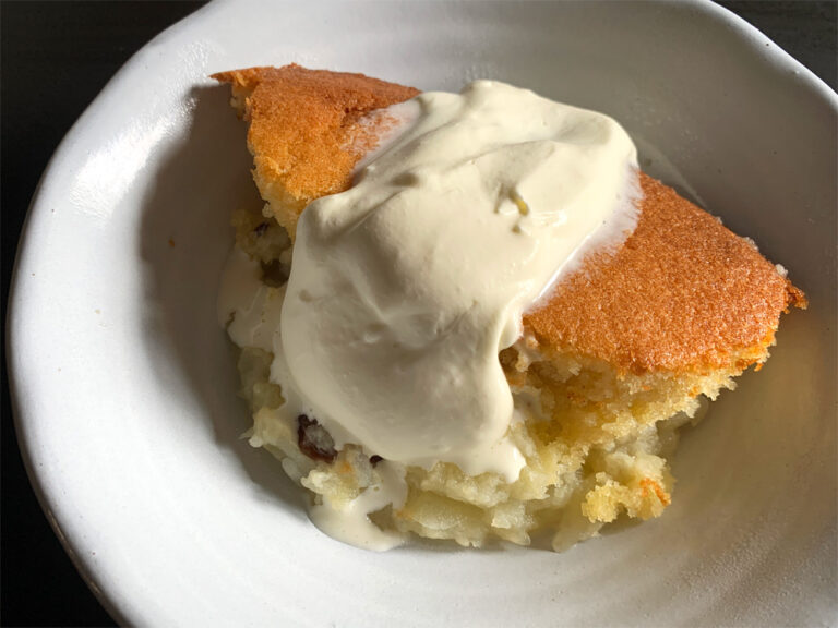 Apple Sponge Pudding – Hiroko's Recipes