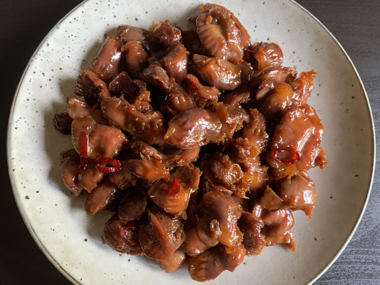 Scrumptious Chicken Gizzards (Giblets) – Hiroko's Recipes