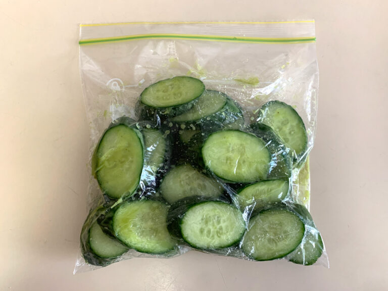 Wasabi Pickled Cucumber – Hiroko's Recipes