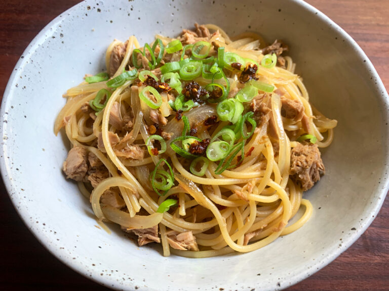 Super Easy Tuna Spaghetti – Hiroko's Recipes